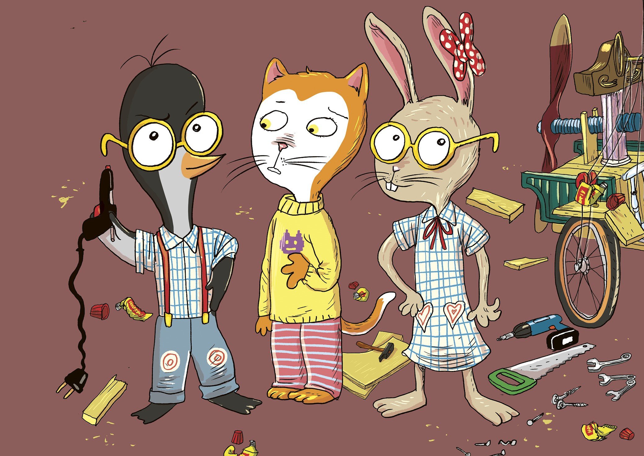 The charming picture book series about JAMIE PENGUIN by Sabine Lemire ...